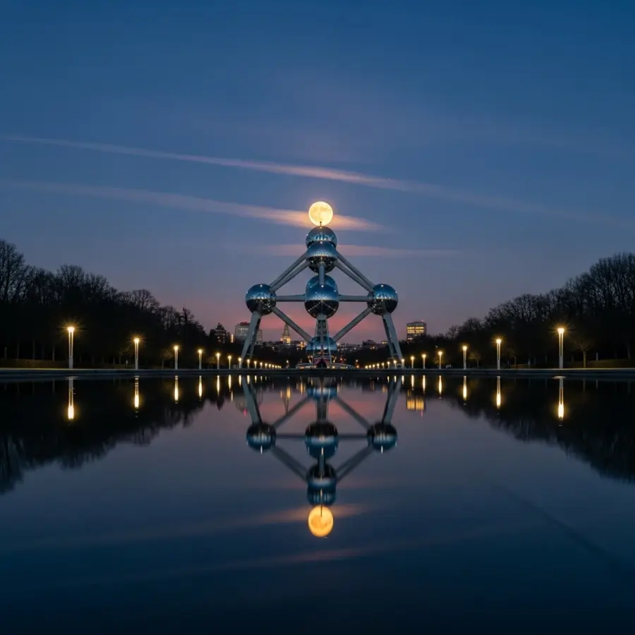 Moon Phase Today Brussels Belgium - Moon Phase Today