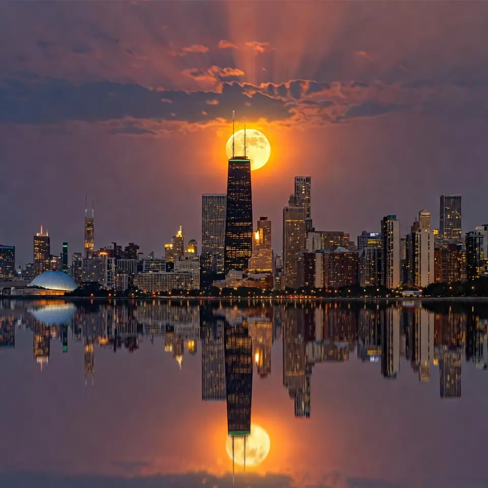 Moon Phase Today Chicago Illinois - Moon Phase Today