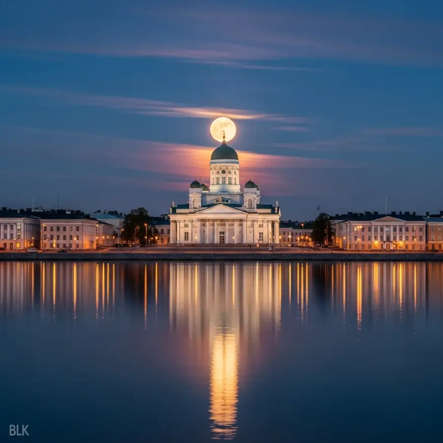 Moon Phase Today Helsinki Finland - Moon Phase Today