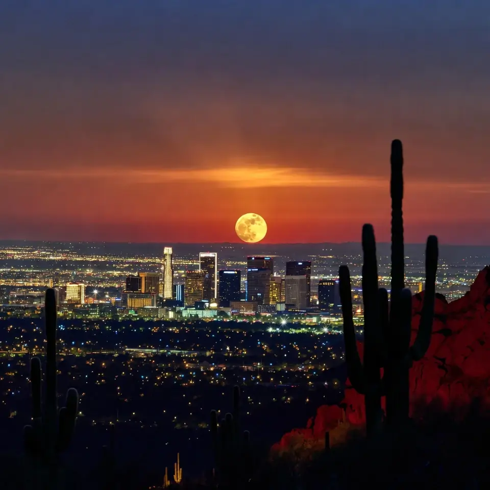 Moon Phase Today Phoenix Arizona - Moon Phase Today