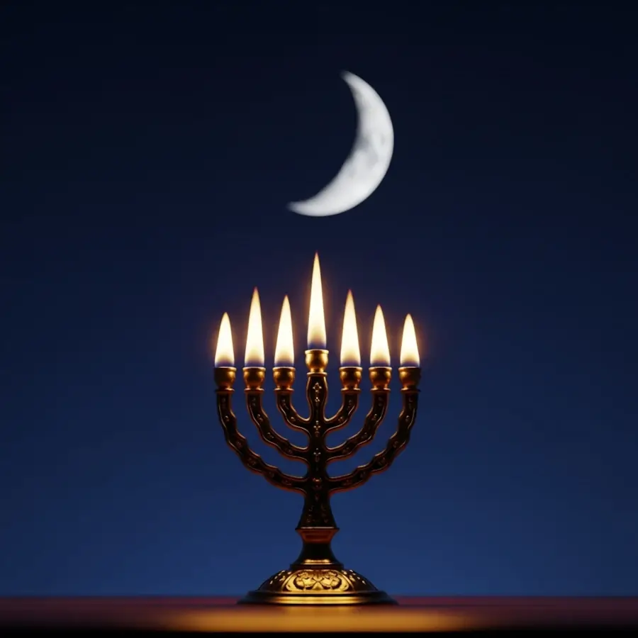 Hebrew Calendar - Moon Phase Today