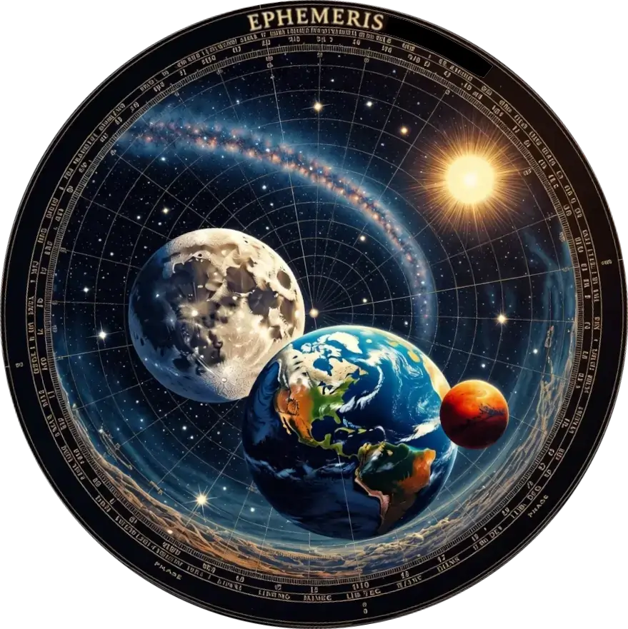 Solar & Lunar Ephemeris Tool - Moon Phase Today